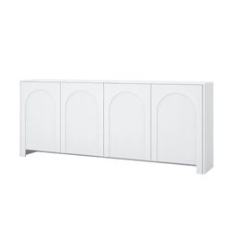 M&ouml;bel Kraft Sideboard wei&szlig; Ma&szlig;e (cm): B: 204 H: 83 T: 35.0 &raquo; M&ouml;bel Kraft