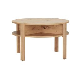M&ouml;bel Kraft Couchtisch holzfarben Ma&szlig;e (cm): H: 45,5 &Oslash;: 74.4 &raquo; M&ouml;bel Kraft