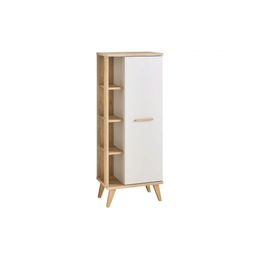 M&ouml;bel Kraft Midischrank beige Ma&szlig;e (cm): B: 50,5 H: 128 &raquo; M&ouml;bel Kraft