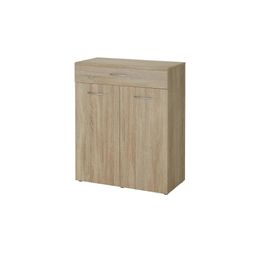 M&ouml;bel Kraft Kommode mit W&auml;schebox holzfarben Ma&szlig;e (cm): B: 80 H: 98 T: 40.0 &raquo; M&ouml;bel Kraft