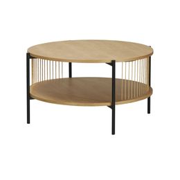 M&ouml;bel Kraft Couchtisch Antioco holzfarben Ma&szlig;e (cm): H: 45 &Oslash;: 80.0 &raquo; M&ouml;bel Kraft