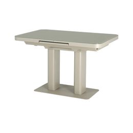M&ouml;bel Kraft Esstisch ausziehbar beige Ma&szlig;e (cm): B: 80 H: 76 &raquo; M&ouml;bel Kraft