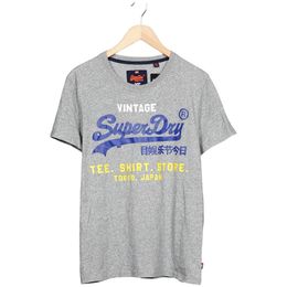 Superdry & Co T-Shirt Herren Gr&ouml;&szlig;e XL Second Hand grau