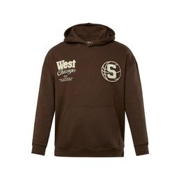 STHUGE Sweatshirt male Brown size 3XL