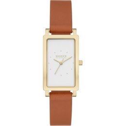Skagen Analog Watch female Gold size One Size