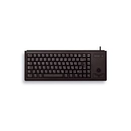 Cherry G84-4400 kabelgebundene Tastatur mit Trackball (USB, schwarz)