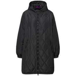 Ulla Popken Winter Coat female Black size 62-64