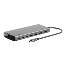 Belkin Connect Universal USB-C 8-in-1-Core-Hub f&uuml;r zwei Bildschirme