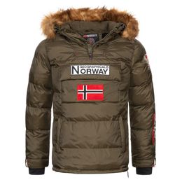 Geographical Norway Winter Jacket male Green size L