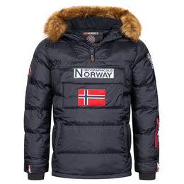 Geographical Norway Winter Jacket male Blue size S