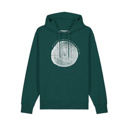 Watapparel Sweatshirt ' Baumscheibe ' male Green size S
