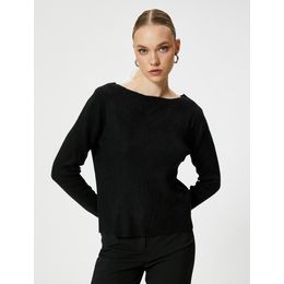 KOTON Pullover Damen Gr&ouml;&szlig;e XL schwarz