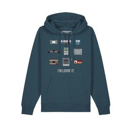Watapparel Sweatshirt 'Videogames' male Blue size M