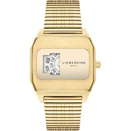 Liebeskind Berlin Analog Watch female Gold size One Size