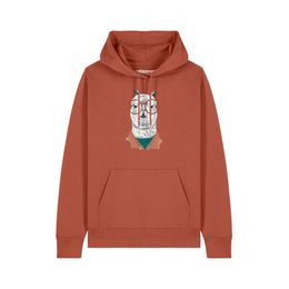Watapparel Sweatshirt 'Lama' male Brown size XS