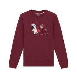 Watapparel Sweatshirt ' Superastronaut ' male Red size XL