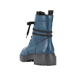 Rieker Stiefelette Damen Gr&ouml;&szlig;e 43 blau Winterschuhe