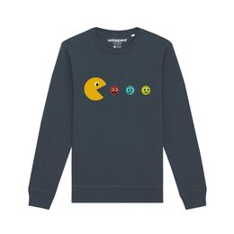 Watapparel Sweatshirt 'Pacm&auml;nnchen' male Grey size XL