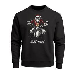 Neverless Sweatshirt 'Bad Santa' male Black size XL