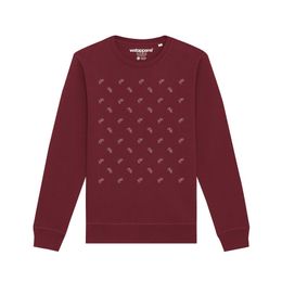 Watapparel Sweatshirt ' Fahrr&auml;der ' male Red size 5XL