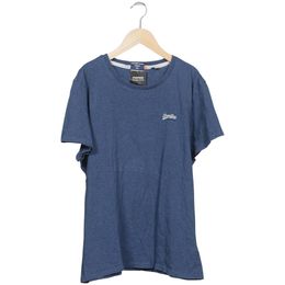 Superdry & Co T-Shirt Herren Gr&ouml;&szlig;e XXL Second Hand blau