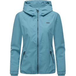 Ragwear Performance Jacket 'Dizzie' female Blue size 5XL