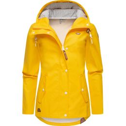 Ragwear Performance Jacket 'Marge' female Yellow size XS