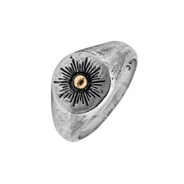 Haze&Glory Haze&Glory Ring 'Sun Lover' Herren Gr&ouml;&szlig;e 66 gold / silber