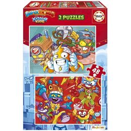 Superthings 48-teiliges Kinderpuzzle-Set