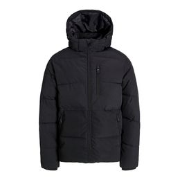 Jack & Jones Plus Jack & Jones Plus Winter Jacket 'JJEowen' male Black size 8XL