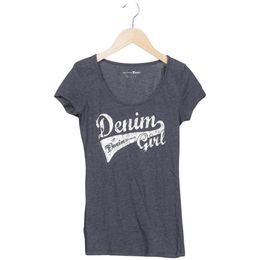 Tom Tailor Denim T-Shirt Damen Gr&ouml;&szlig;e XS Second Hand grau