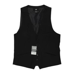 H&M H&M Weste Herren Gr&ouml;&szlig;e M/L Second Hand schwarz