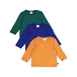 Fred's World by GREEN COTTON Fred's World by GREEN COTTON Shirt Jungen Gr&ouml;&szlig;e 80 blau / tanne / orange