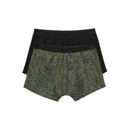 JP1880 Boxer shorts male Green, Black size XL