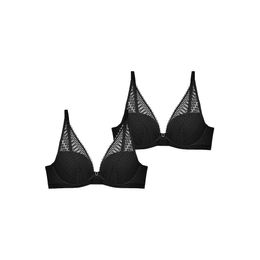 Triumph Bra ' Aura Spotlight ' female Black size 75