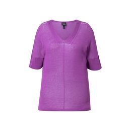 Ulla Popken Sweater female Purple size 50-52
