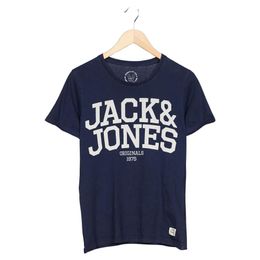 Jack & Jones JACK & JONES T-Shirt Herren Gr&ouml;&szlig;e S Second Hand marine