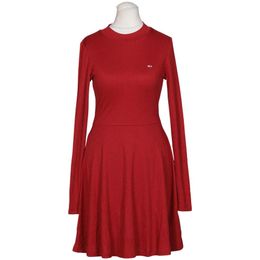 Tommy Jeans Kleid Damen Gr&ouml;&szlig;e XS Second Hand rot