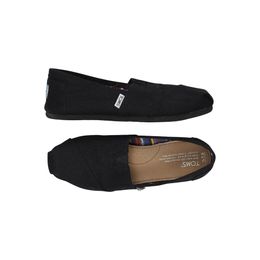 Toms Shoes TOMS Halbschuh Damen Gr&ouml;&szlig;e 38 Second Hand schwarz
