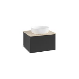 Villeroy & Boch V&B Waschtischunterschrank mit Frontstruktur -Beleuchtung Antao 60x36x50cm, WBP-farbe botti., bla m Lac ; Villeroy & Boch (L29113PD)