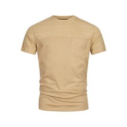 INDICODE JEANS T-Shirt 'INSprings' Herren Gr&ouml;&szlig;e M beige