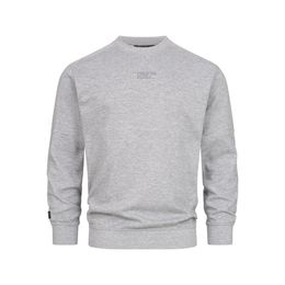 INDICODE Jeans Sweatshirt 'INCliver' male Grey size XL