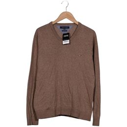 Tommy Hilfiger Pullover Herren Gr&ouml;&szlig;e L Second Hand braun