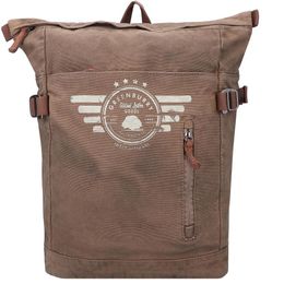 Green Burry Greenburry Backpack 'Aviator' male Brown size One Size