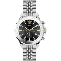 Versace Analog Watch male Silver size One Size