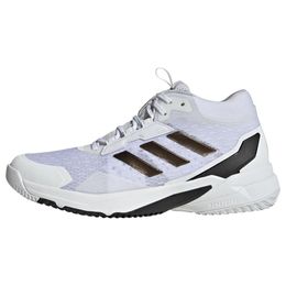 adidas Performance Athletic Shoes 'Crazyflight 6 Mid Indoor' male White size 7,5
