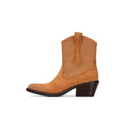 POSH by Poelman Stiefeletten 'Abby' Damen Gr&ouml;&szlig;e 41 cognac Winterschuhe
