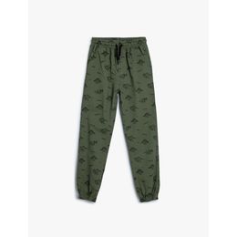 KOTON Pants boy Green size 104/110