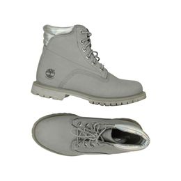 Timberland Stiefelette Damen Gr&ouml;&szlig;e 38.5 Second Hand grau