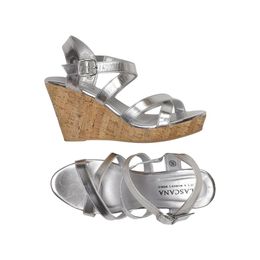 Lascana Sandalen Damen Gr&ouml;&szlig;e 39 Second Hand silber